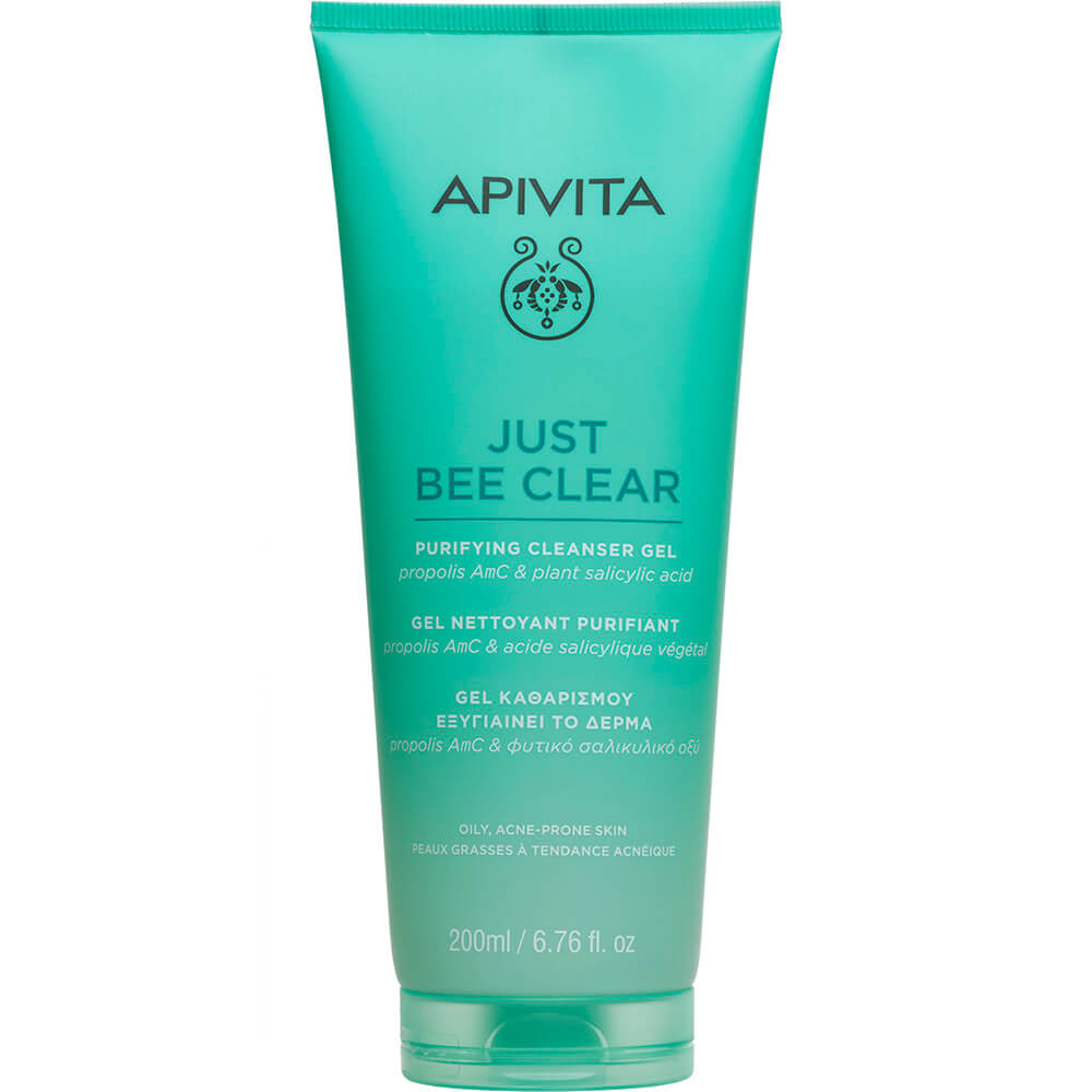APIVITA Just Bee Clear Limpiador Para Piel Mixta A Grasa 200ml. – Alicia Farmacia Dermatológica