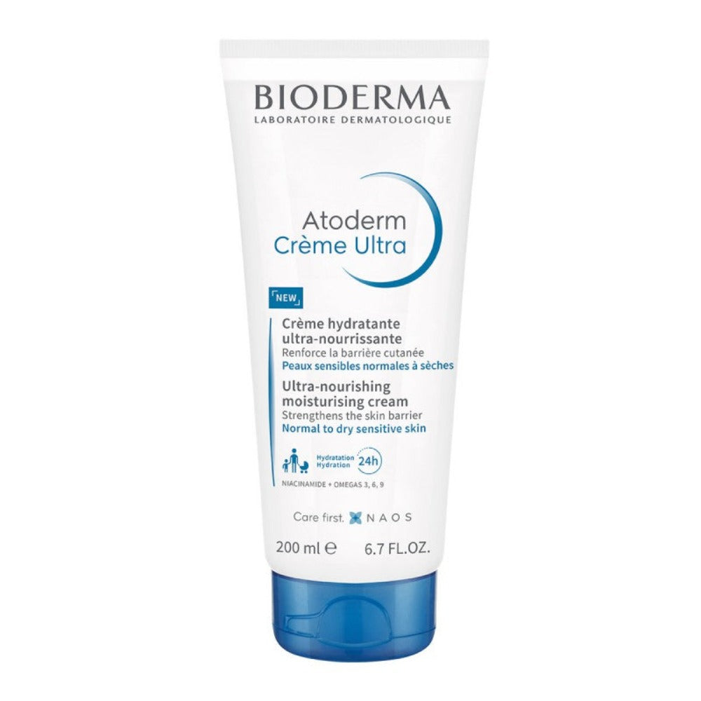 Bioderma Atoderm Crema Ultra Hidratante para Piel Seca 200ml. – Alicia Farmacia Dermatológica