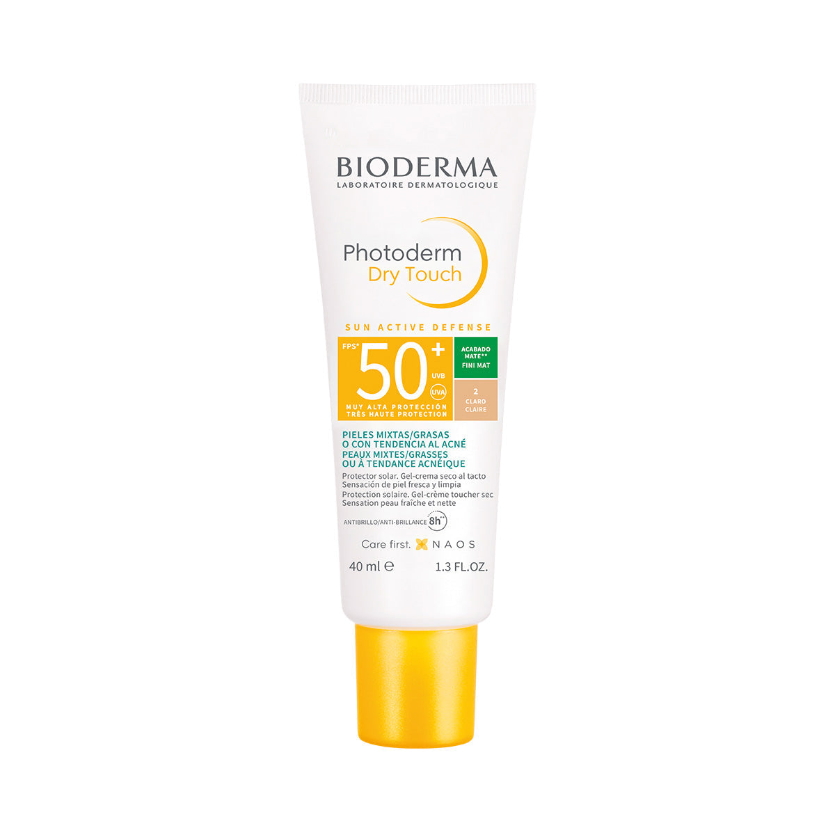 Bioderma Photoderm Dry Touch FPS 50+ Protector Solar Color Claro 40ml ...