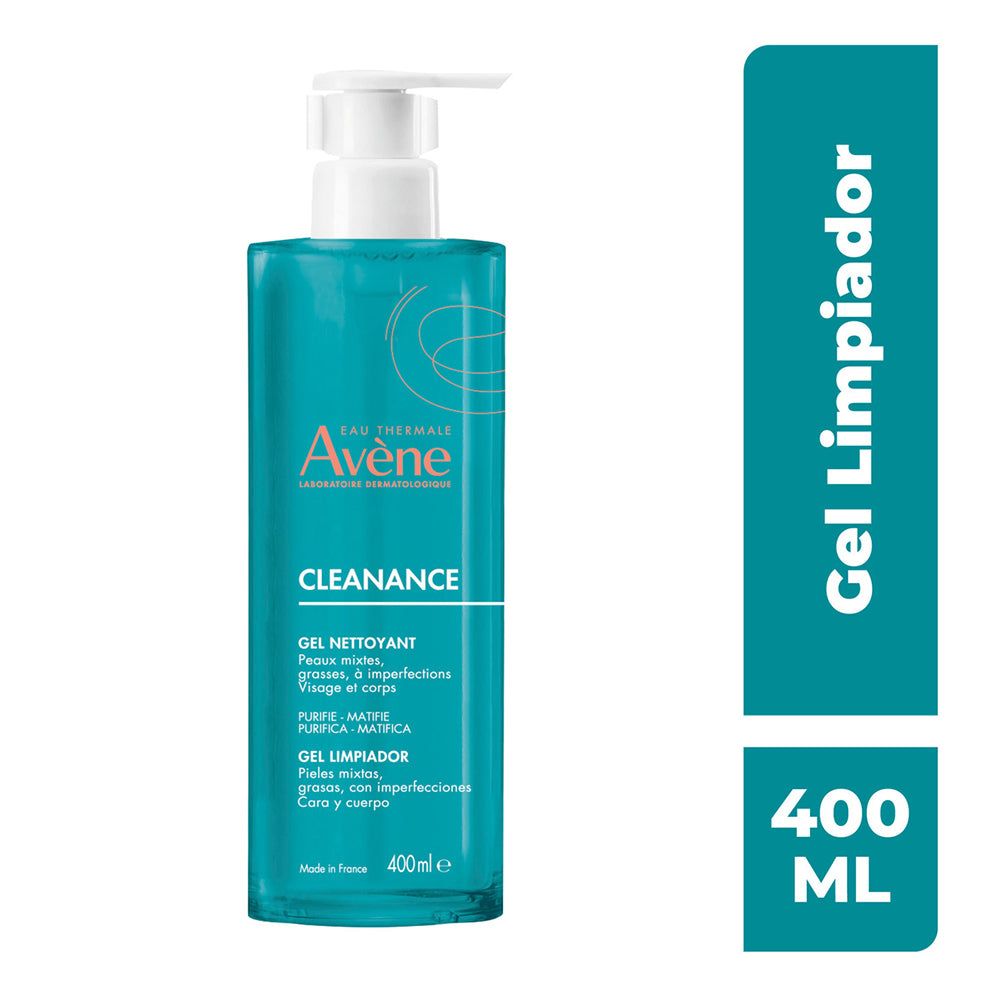Avène Cleanance Gel Limpiador Purificante 400ml. – Alicia Farmacia ...
