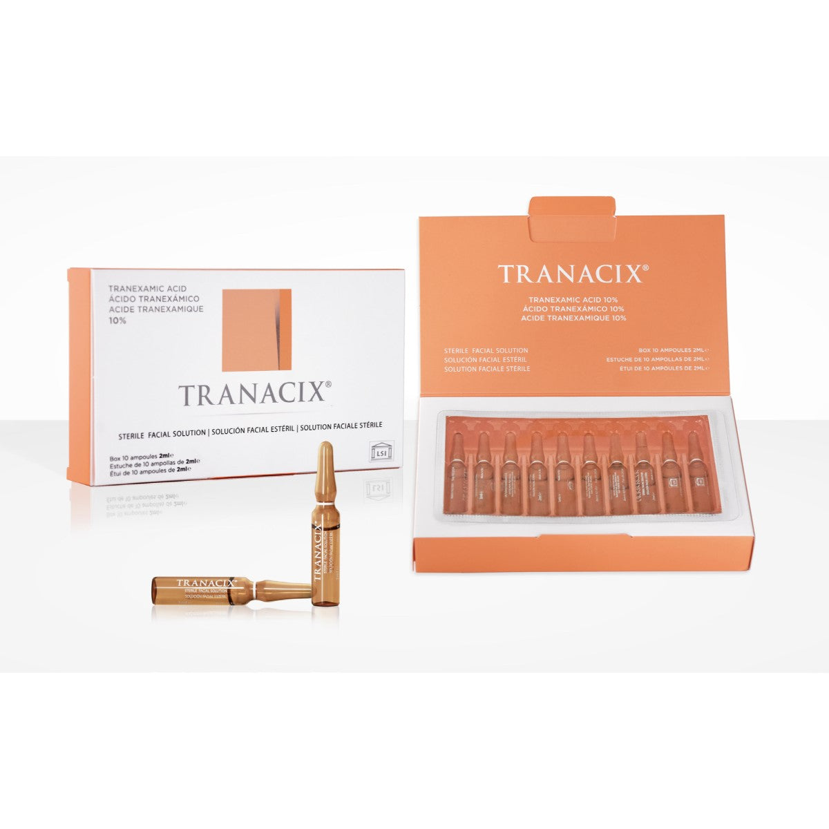Genove Tranacix Solucion Despigmentante 10% 10 ampolletas 2ml. – Alicia ...