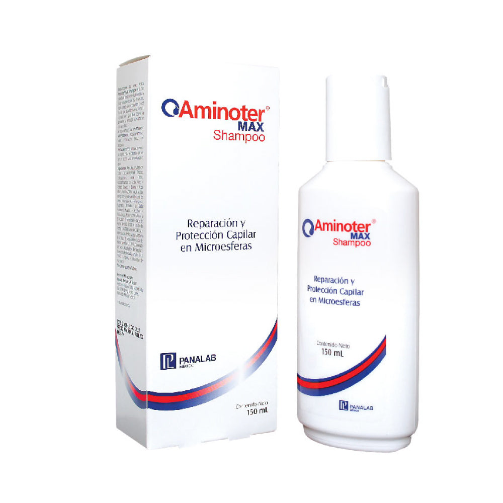 Panalab Aminoter Max Shampoo Anticaída para Fortalecer Cabello 150ml ...